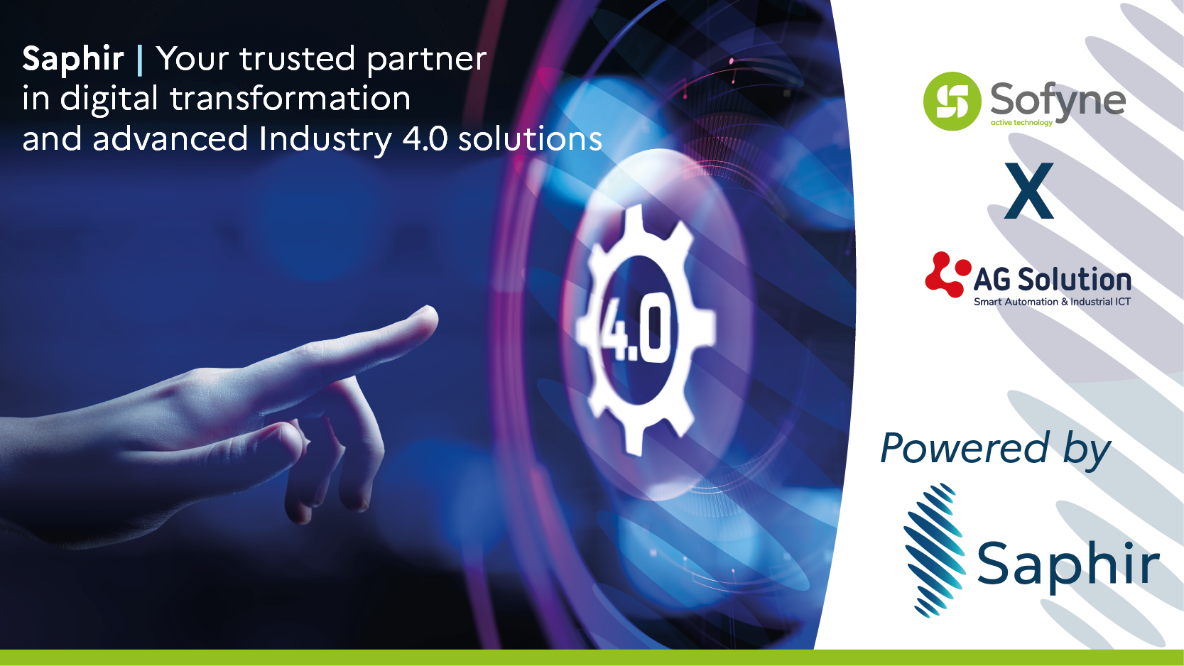 Sofyne Active Technology partners with AG Solution to form SAPHIR